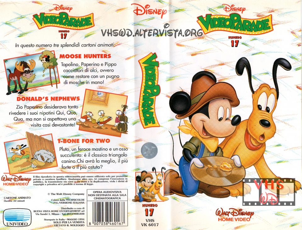 VideoParade vol. 17 | VHS Walt Disney