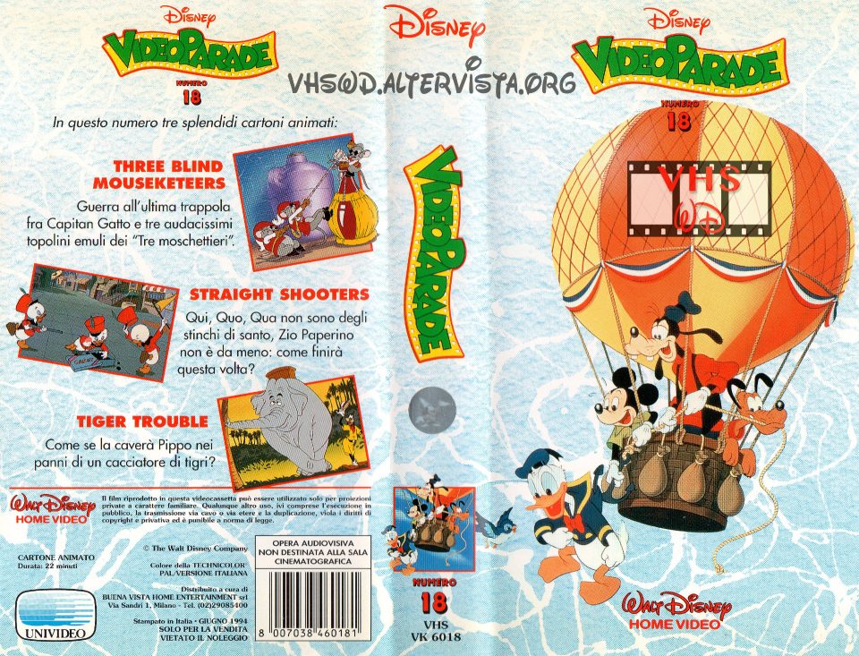 VideoParade vol. 18 | VHS Walt Disney