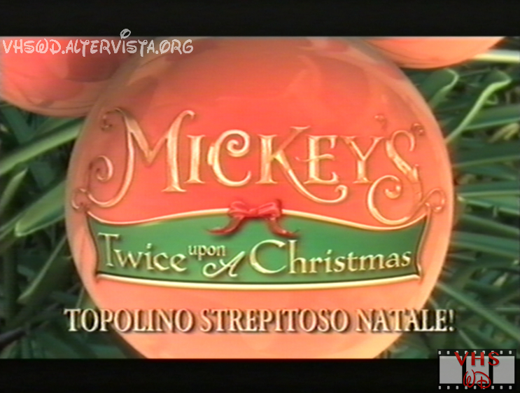 Topolino strepitoso Natale! | VHS Walt Disney